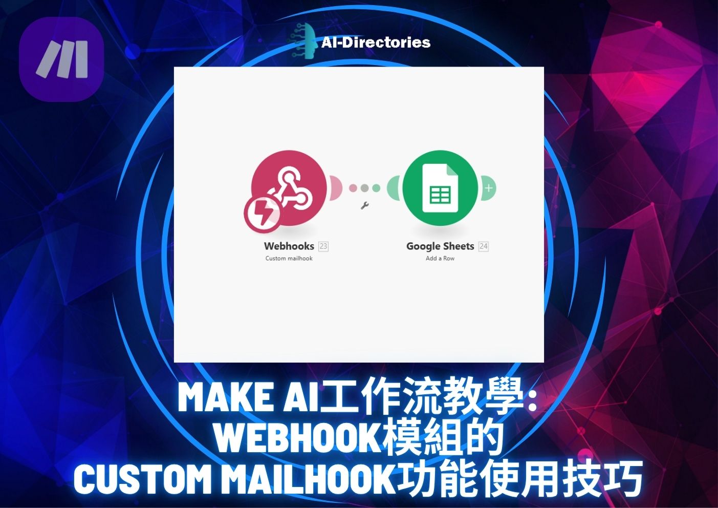 Make AI工作流教學：Webhook模組的Custom Mailhook功能使用技巧 | 香港AI工具平台
